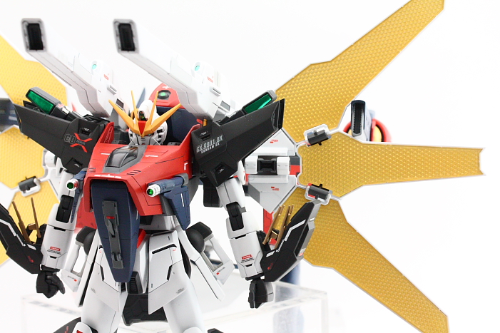 Custom Build: MG 1/100 Gundam Double X + G-Falcon