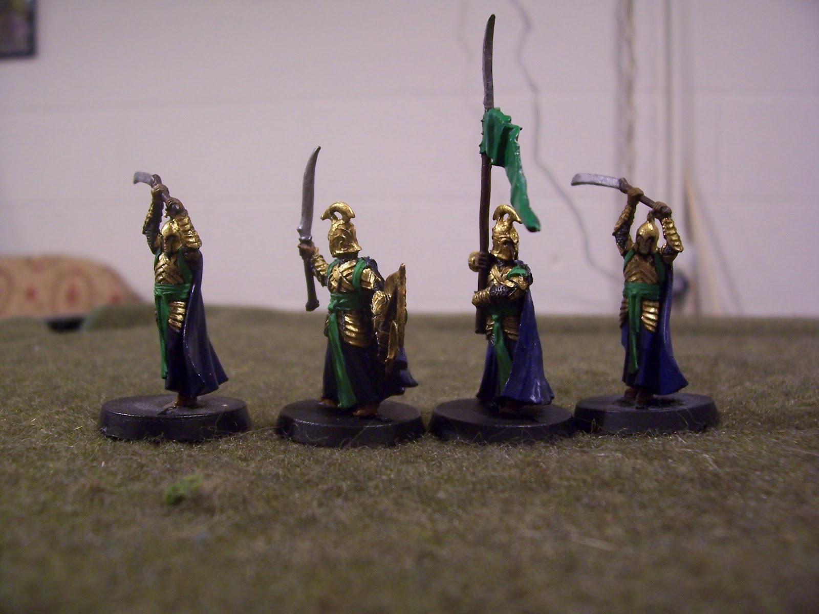 Lord of the Rings Minis: High Elves Finished