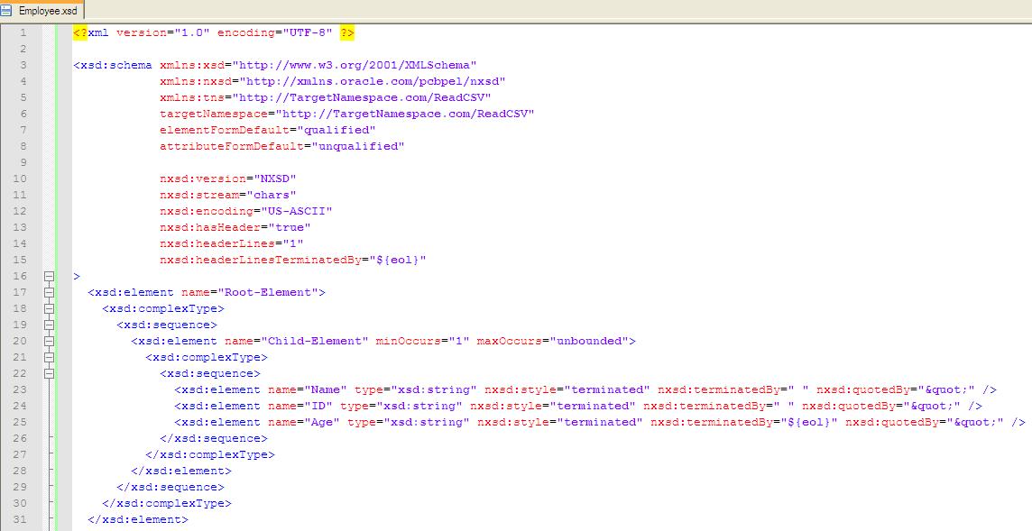 Oracle Fusion Middleware Fault Handling In File Adapter For Csv And Xml Files In Soa 11g 
