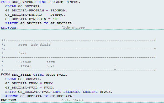 To bring default table control row size in BDC screen - Learn SAP Program