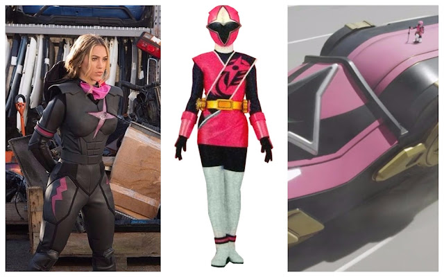 Os Rangers e os Zords de “Power Rangers Ninja Steel”