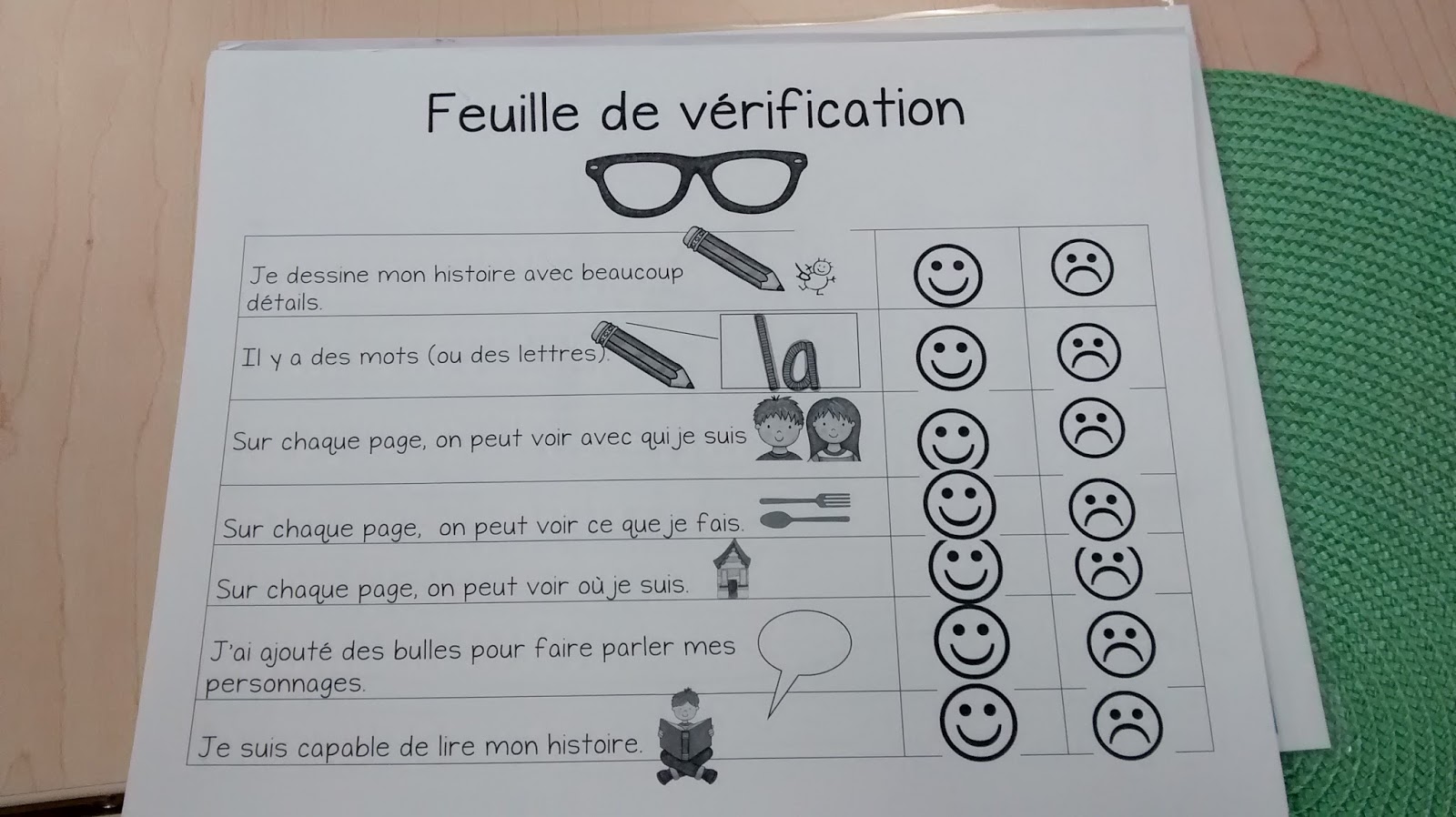 La maternelle de Francesca: Nos ateliers d'écriture: vérification!
