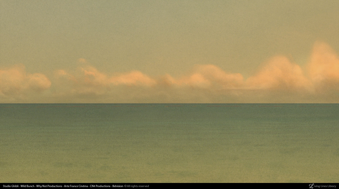 Living Lines Library: The Red Turtle (2016) - Backgrounds