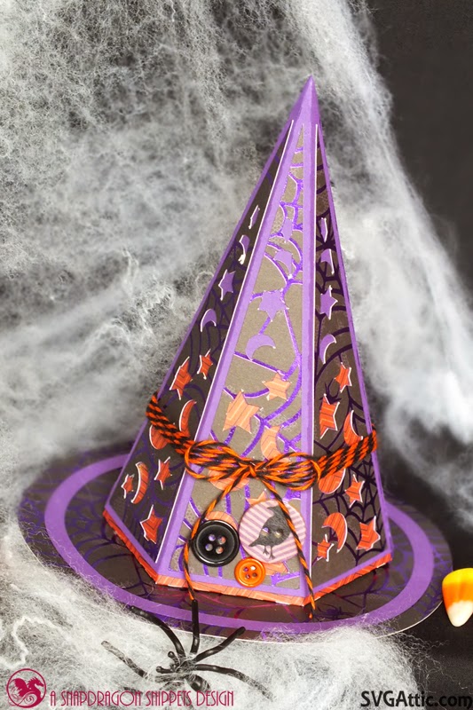 3 under 3 and more: Tutorial: Midnight Witch Hat Box
