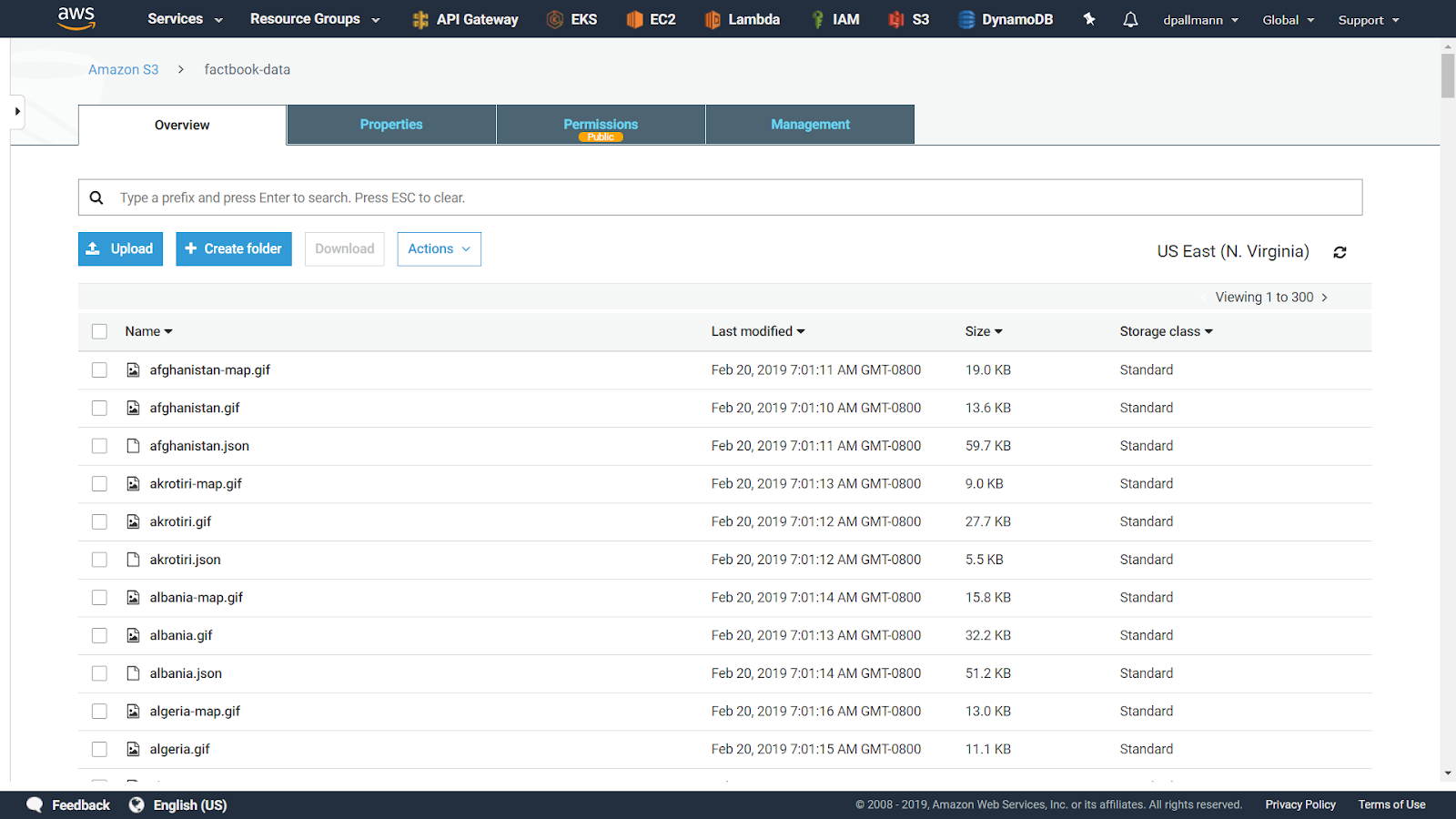 Fire + Ice: David Pallmann's Technology Blog: CIA World Factbook Data on AWS, Part 1: Loading ...