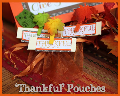 iLoveToCreate Blog: Giving Thanks DIY Thanksgiving Table Decor