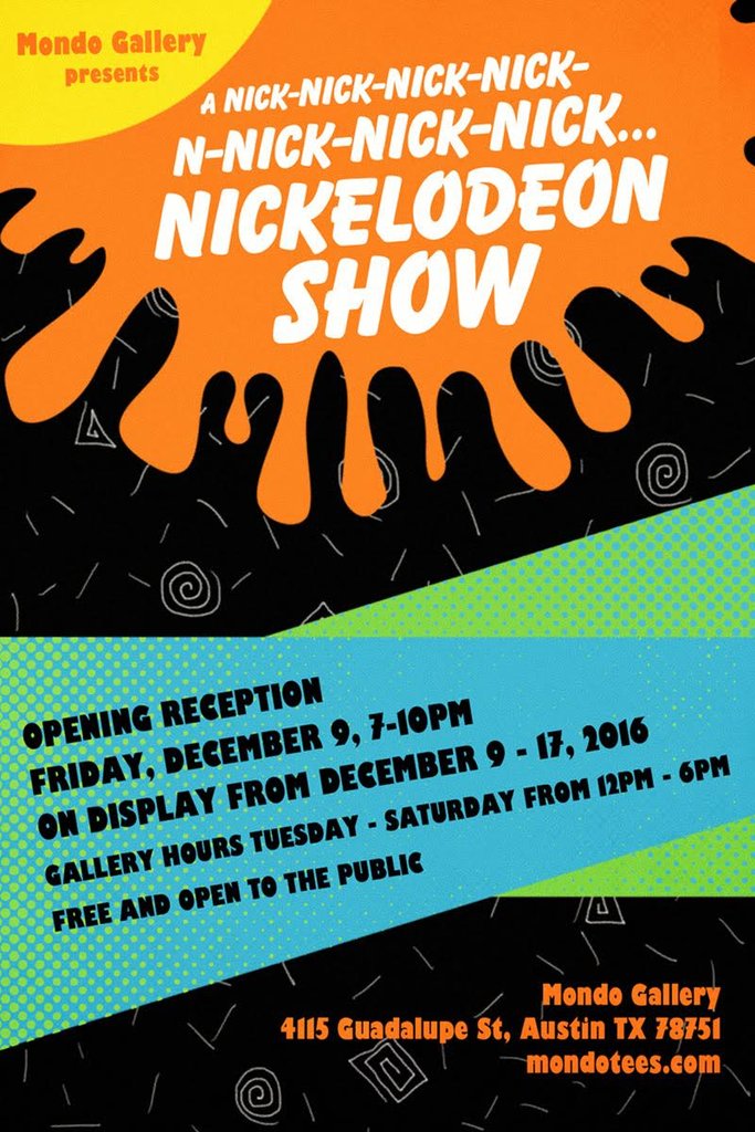 NickALive!: Mondo Gallery Presents: A Nick-Nick-Nick-Nick-N-Nick-Nick ...