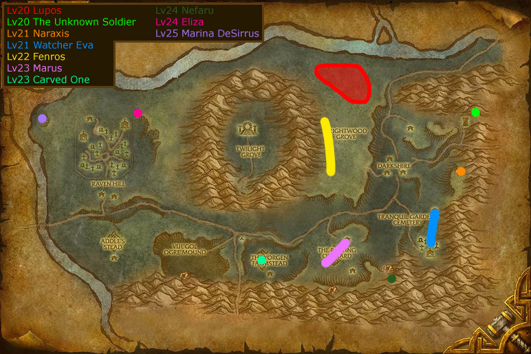 Warcraft Rares: Duskwood