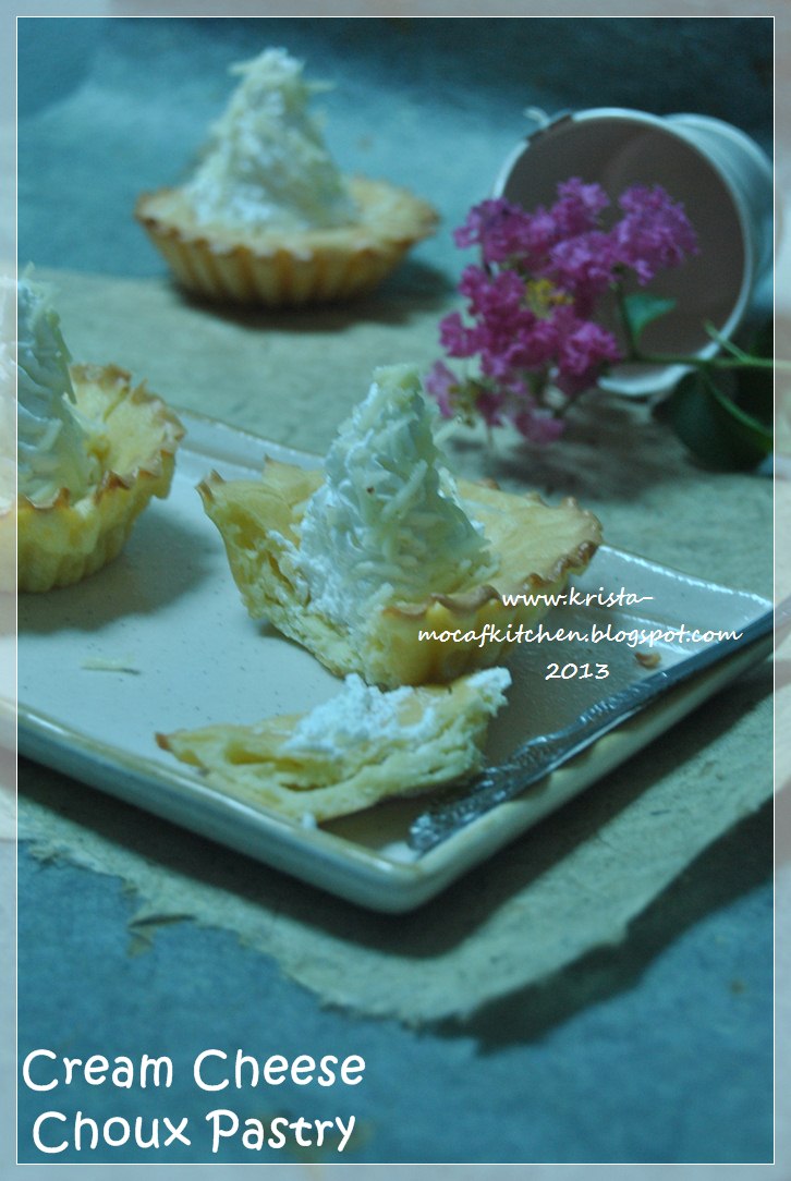 KRISTA MOCAF KITCHEN: Cream Cheese Choux Pastry / Sus Cream Cheese