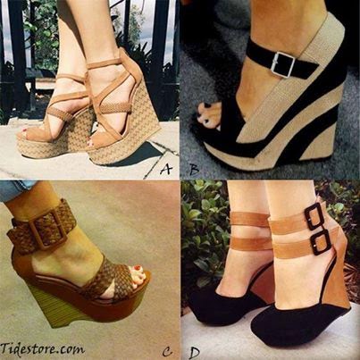 letest trendy wedges platform shoes | Unveiled Fashion