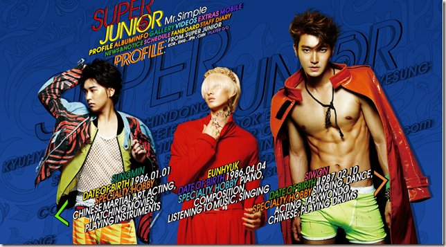 Super Junior Mr Simple Siwon