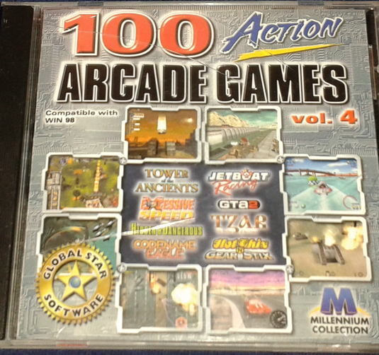Sam's Asylum: 100 Action Arcade Games Volume 4: Burned Again?