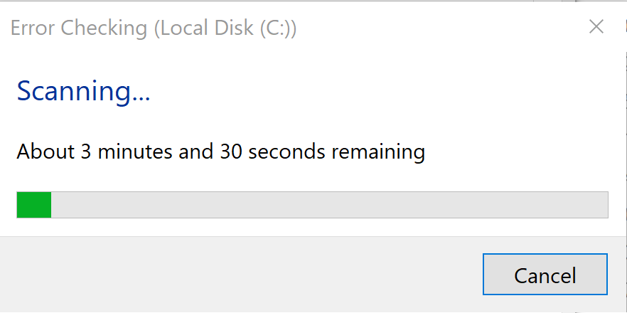 HodentekHelp: How do you error check the C:\ Drive?