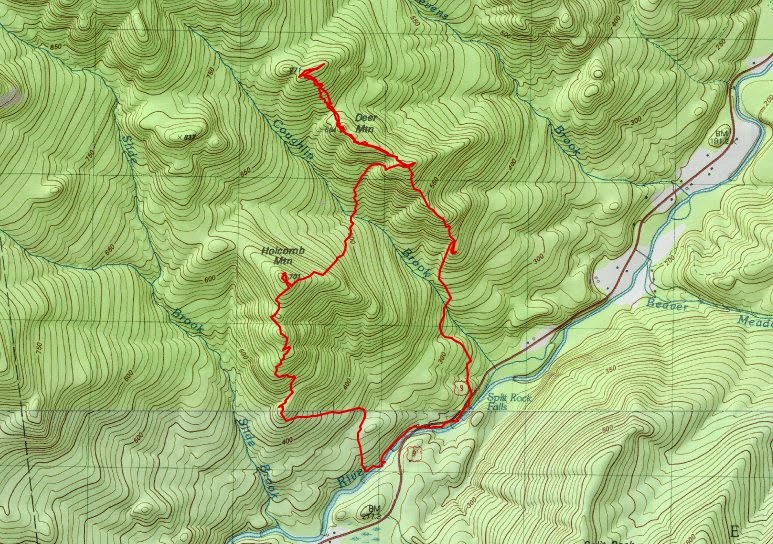 Off on Adventure: Holcomb Mountain and Deer Mountain - Giant Mountain ...