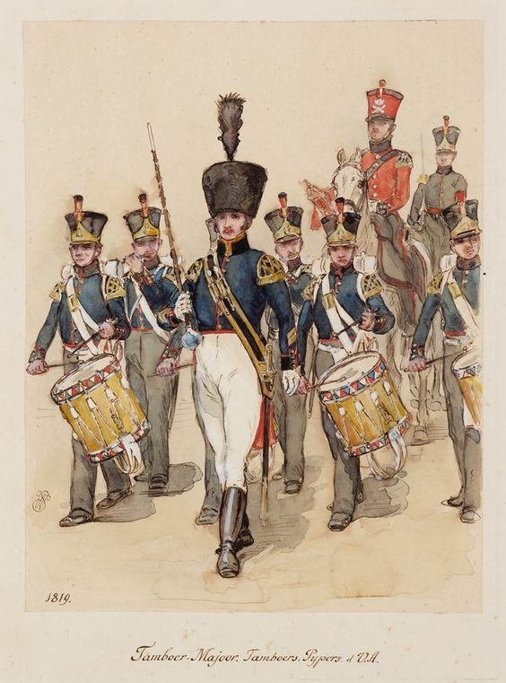 Waterloo in 20mm: 4th Dutch Belgian National Militia Battalion