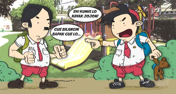 Nostalgia: Gaya Berantem Anak SD - Kebindo Time's