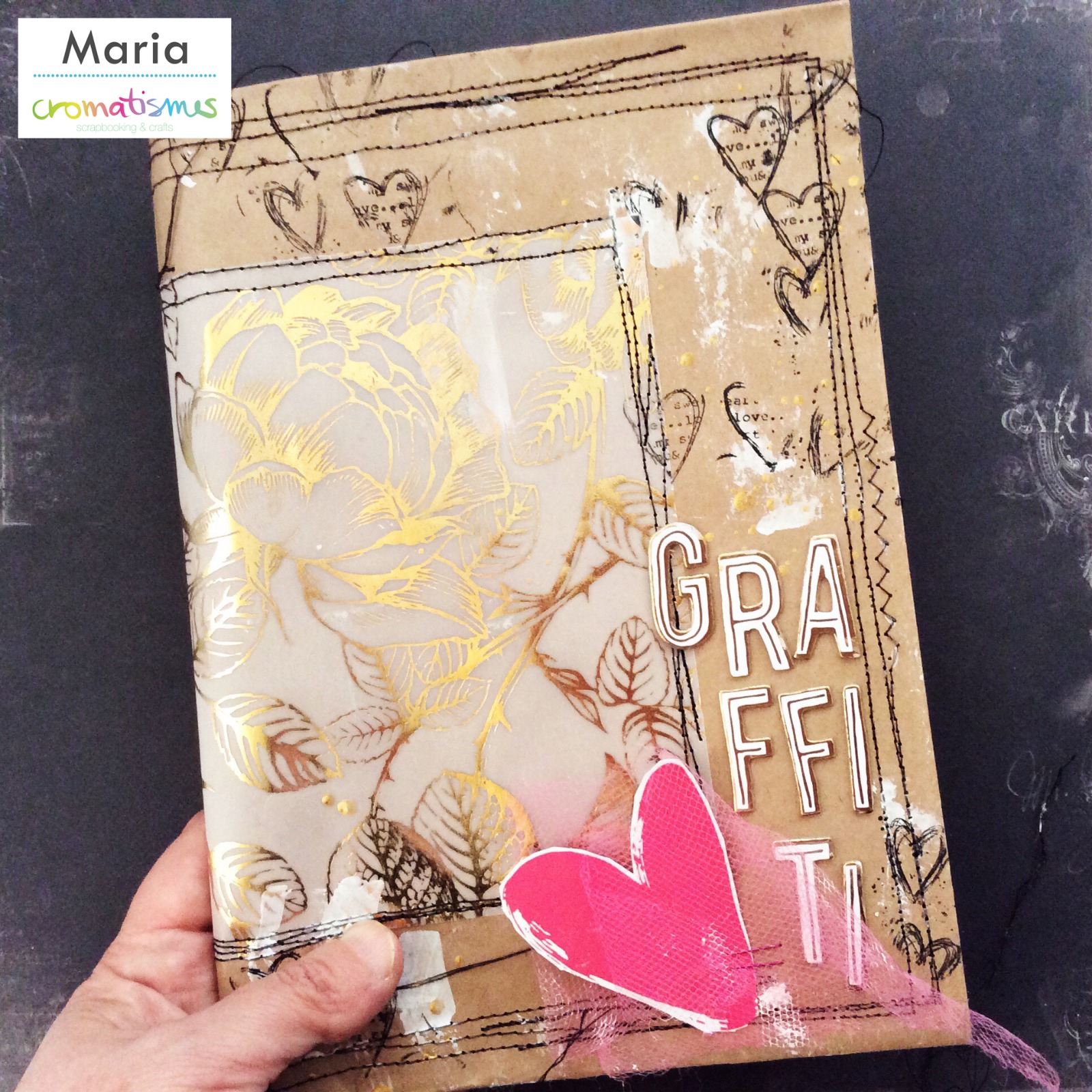 SCRAP & my favourite things: Junk journal graffiti