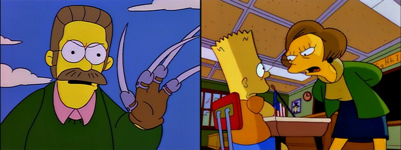 Colorful Animation Expressions: The World's a Stage in "Cape Feare"