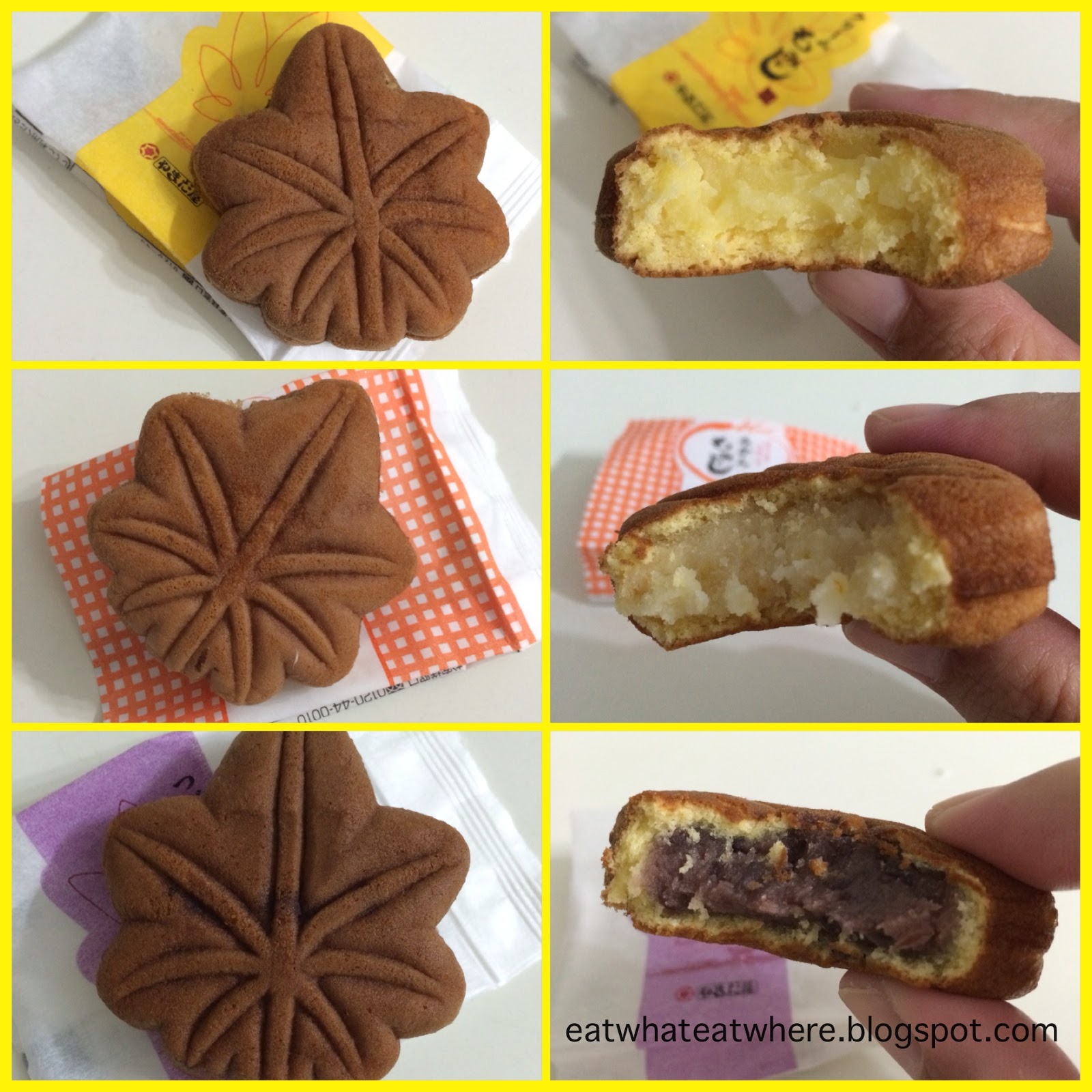 Eat what, Eat where?: Just One Food - Momiji Manju