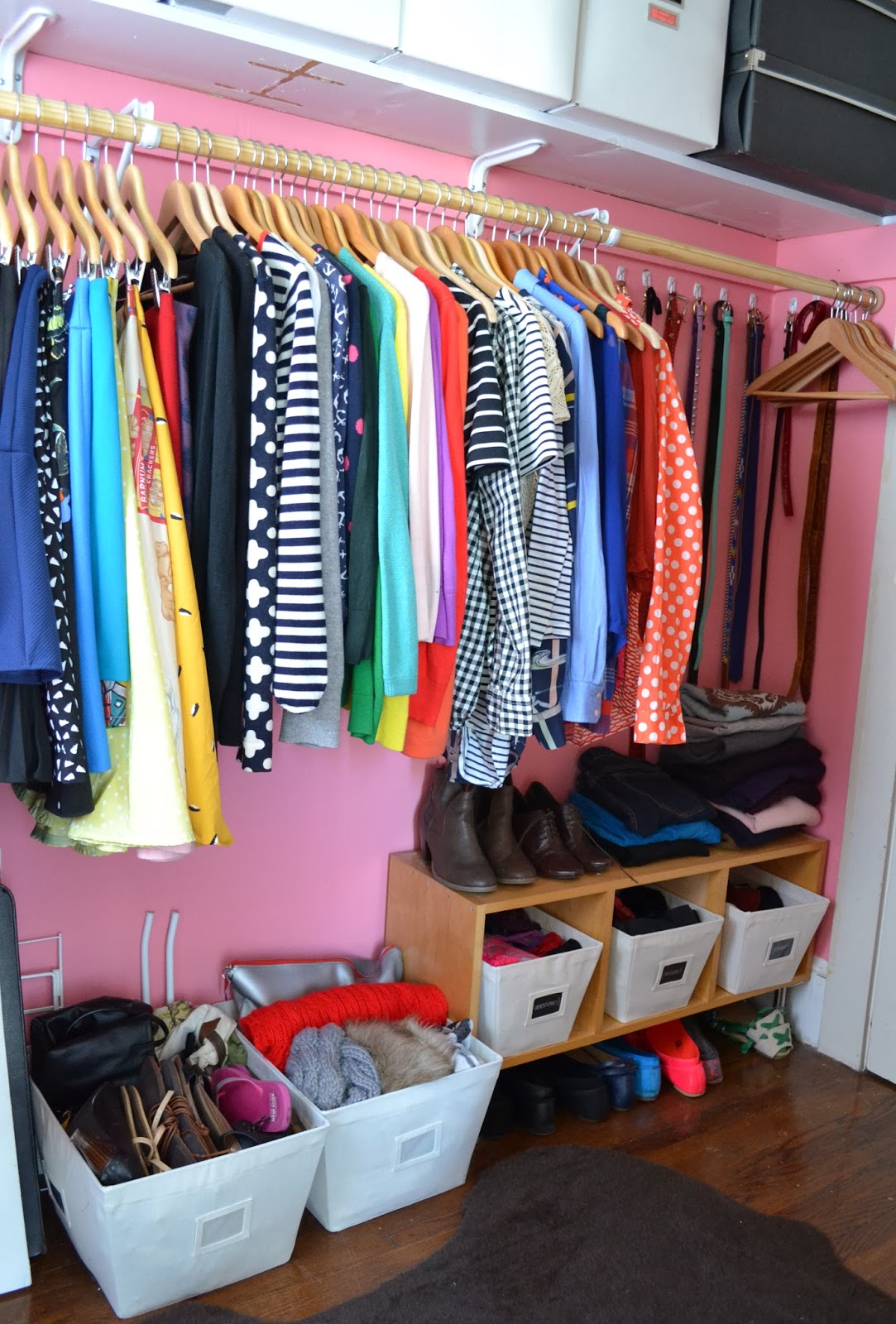 Max Makes Home: A reorganizing of the closet