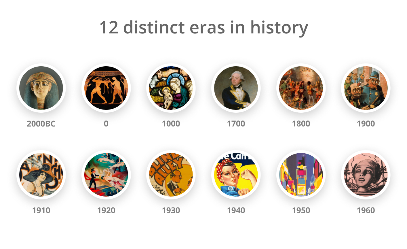 Color Leap paletas de colores en la historia del arte y el diseño