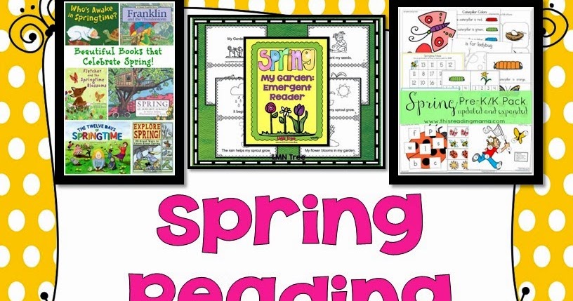 LMN Tree: Spring Reading Resources and Free Emergent Reader