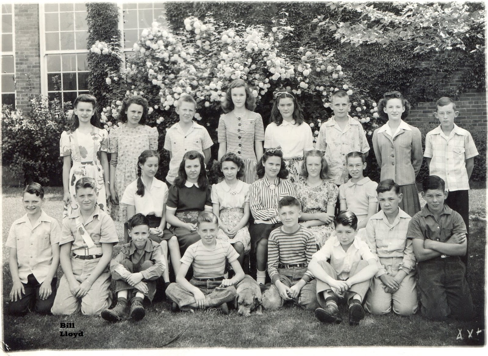 History of Walla Walla Public Schools: Edison Class Photos 1940's