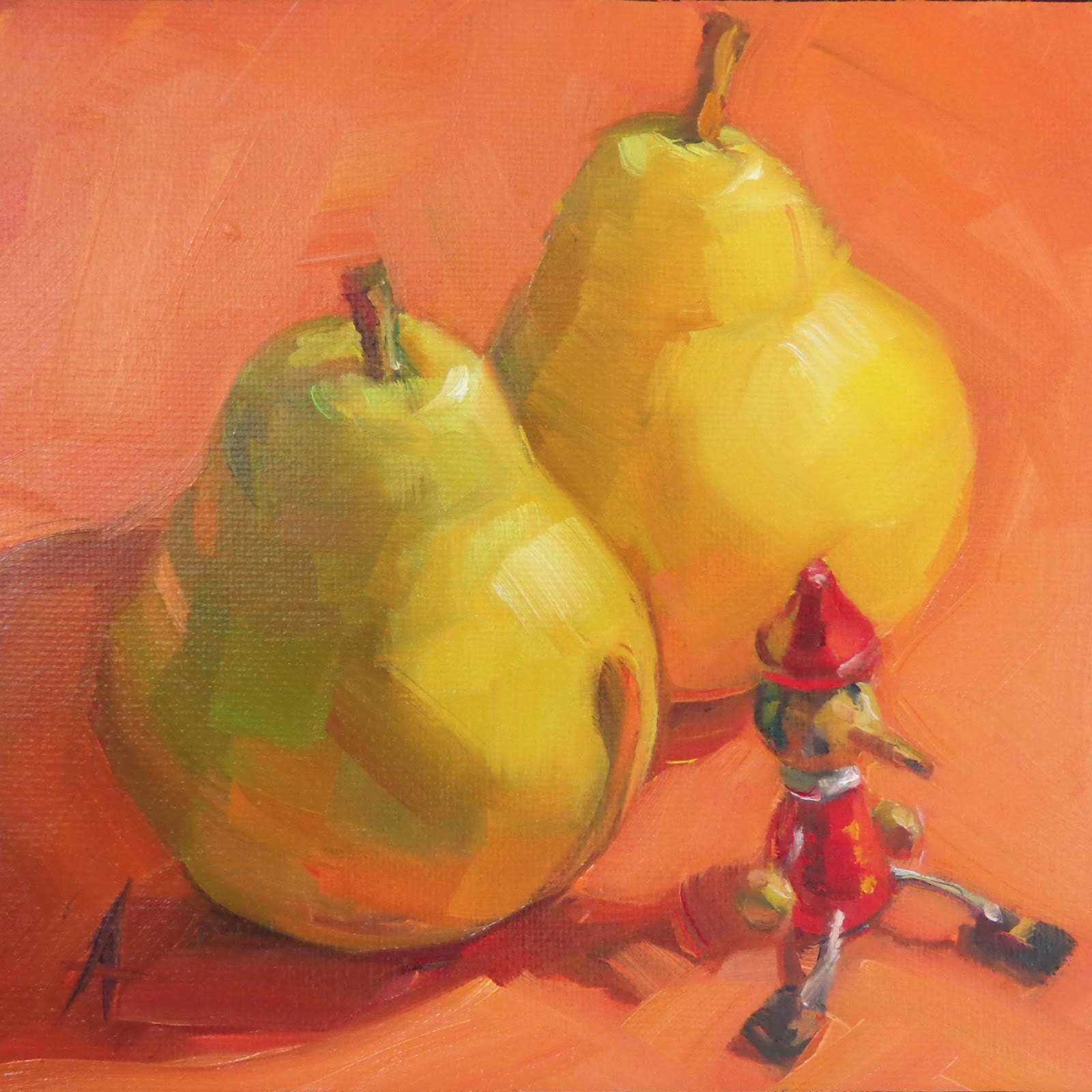 Alice Andreini's (almost) Daily Paintings: # 306: Back-up