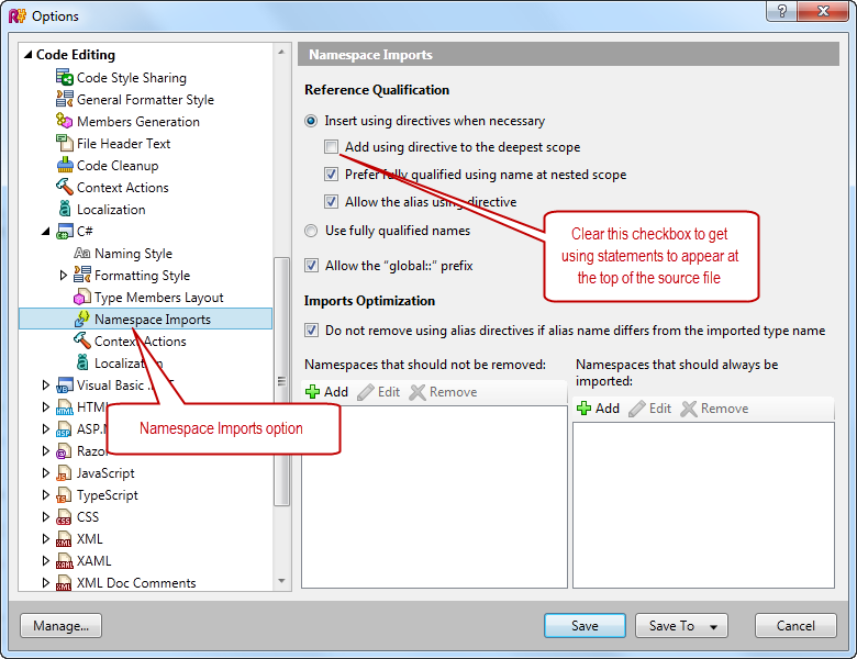 Modifying layout and formatting rules in ReSharper ~ andyfrench.info