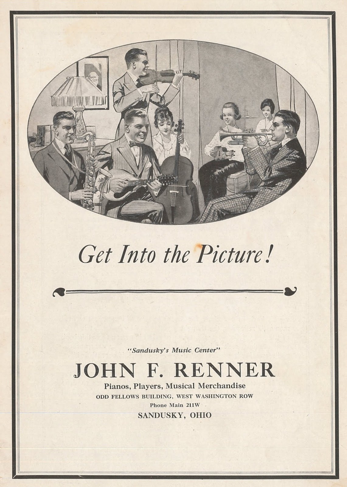 Sandusky History: John F. Renner on Music