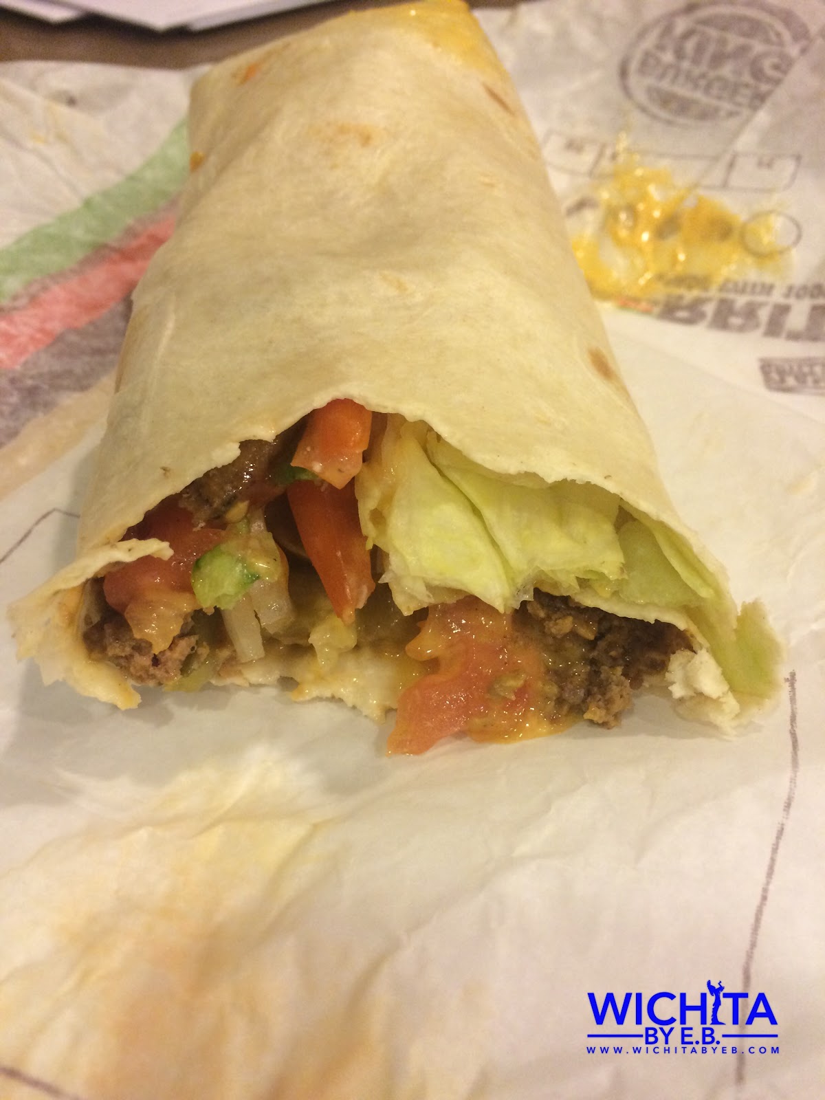 Burger King's Whopperito | Wichita By E.B.