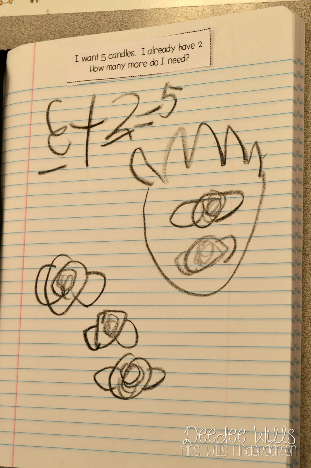 Kindergarten Math journals