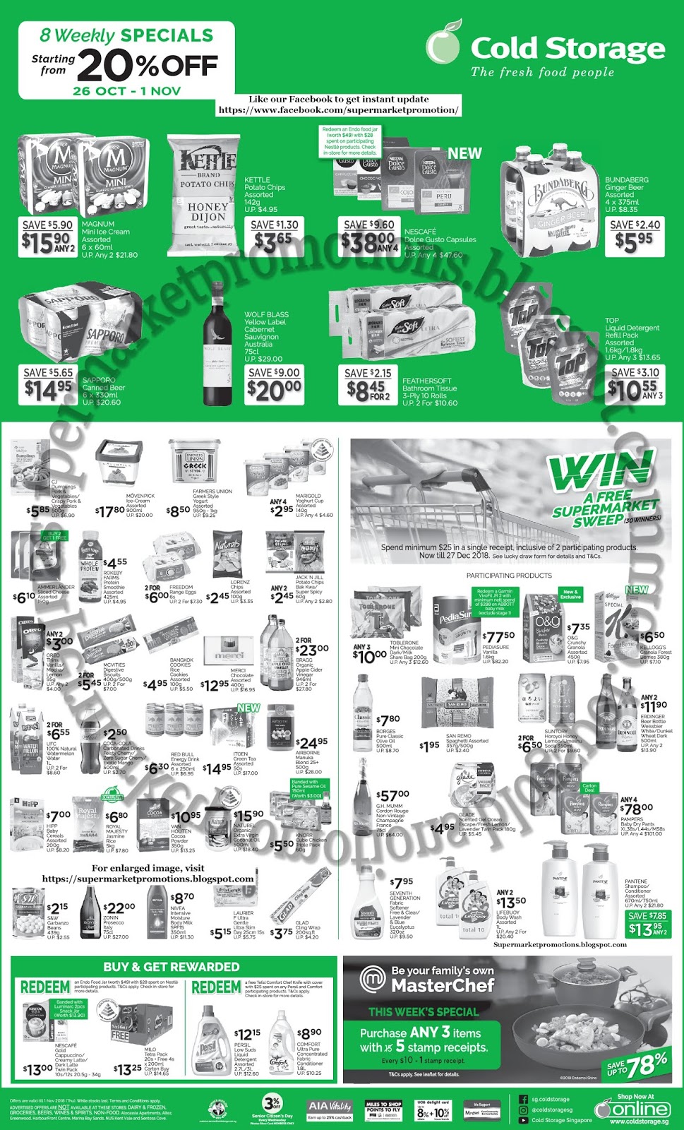 Cold Storage Weekly Promotion 26 October - 01 November 2018 ...