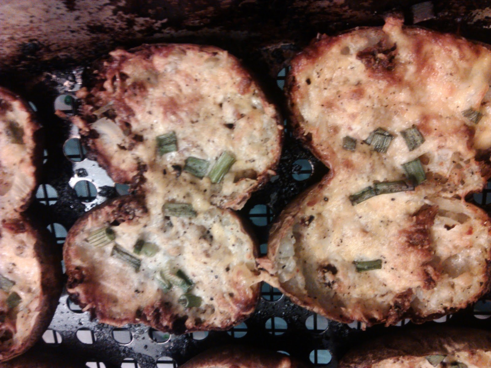 Just Plane BBQ: Aloha Turkey Burgers and Potato Skins!