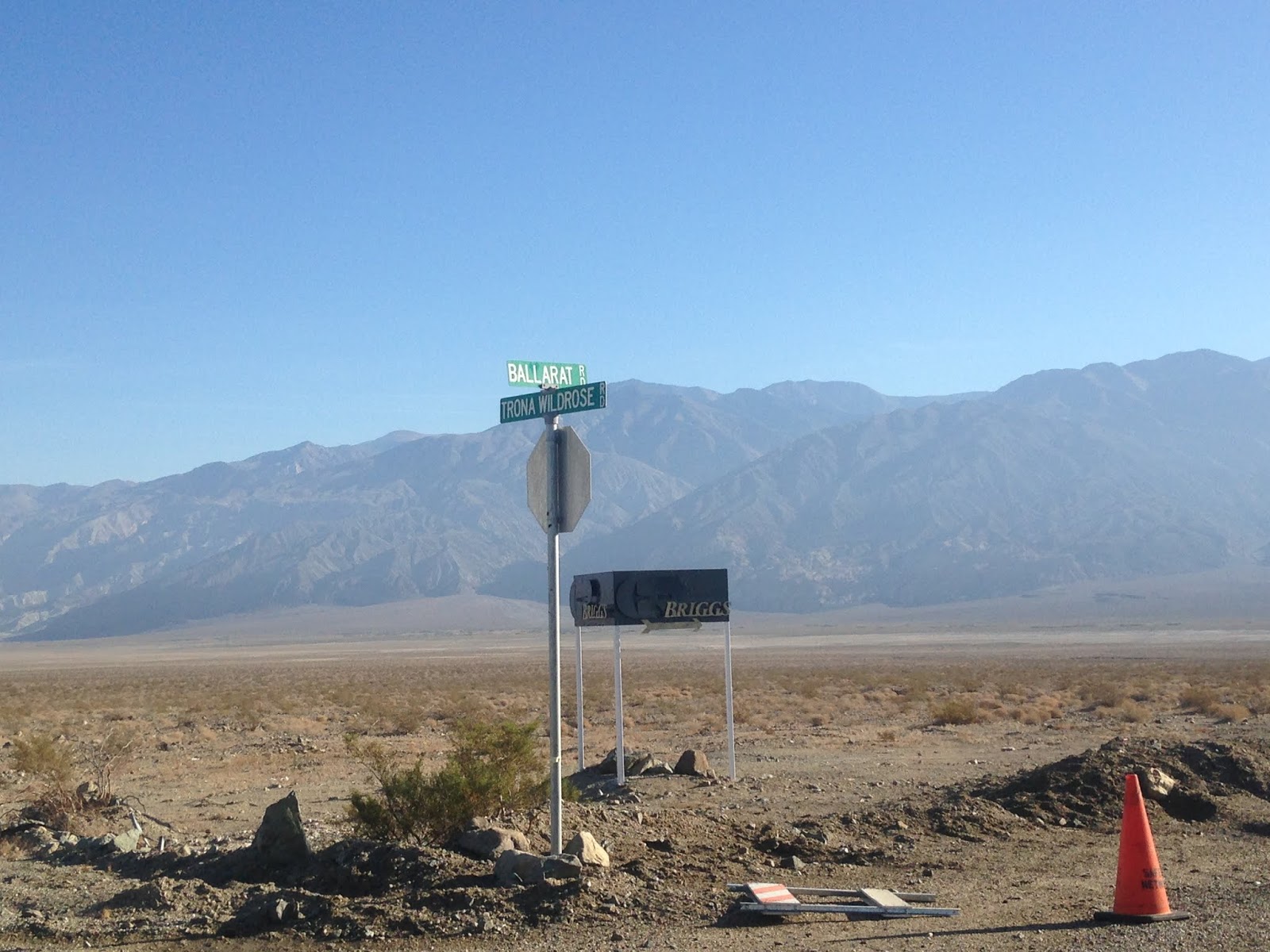 2016 Fall Mountain Trip Part 3; Panamint Valley and Trona-Wildrose Road