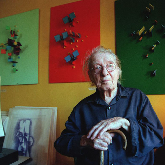 Artist of the day: Artist of the day, May 6: Charles Biederman, an ...