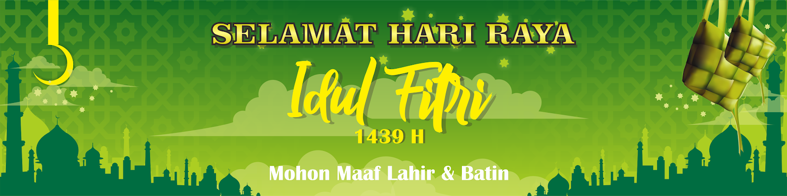 Gaya Terbaru 38+ Desain Spanduk Lebaran Cdr