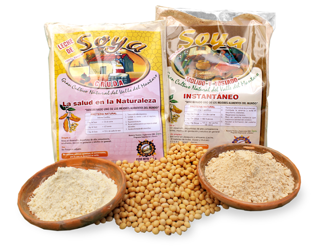 SOYA CRUDA E INSTANTÁNEA ~ Granovita Andina...la vida sabe bien!