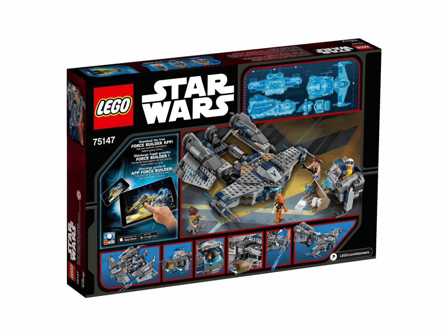 LEGO gosSIP: 130416 LEGO 75147 StarScavenger box art and picture