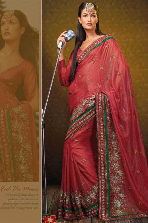 Prom Sarees Trend - Latest Fashion Trends ~ SIZZLING BUZZ Really Hot