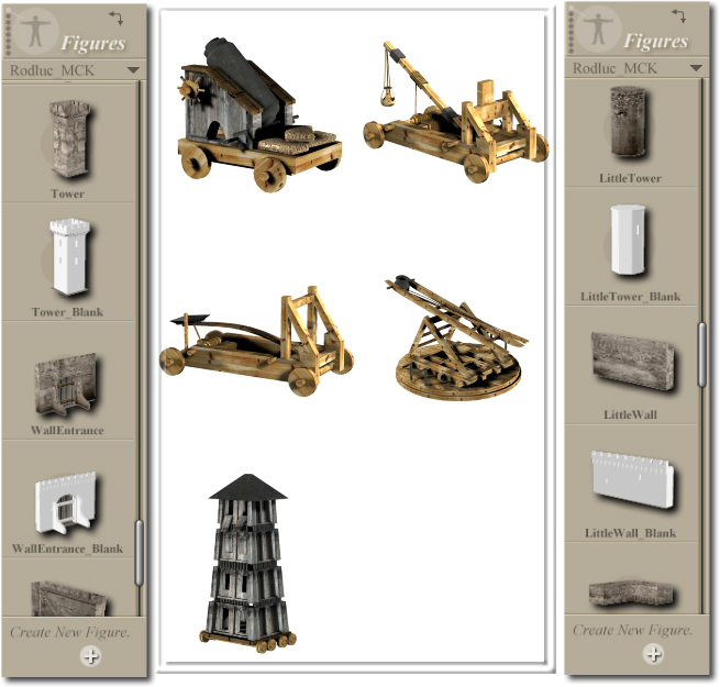 The Art of Luca Rodolfi - Reloaded: 3D model : Medieval castle evolution