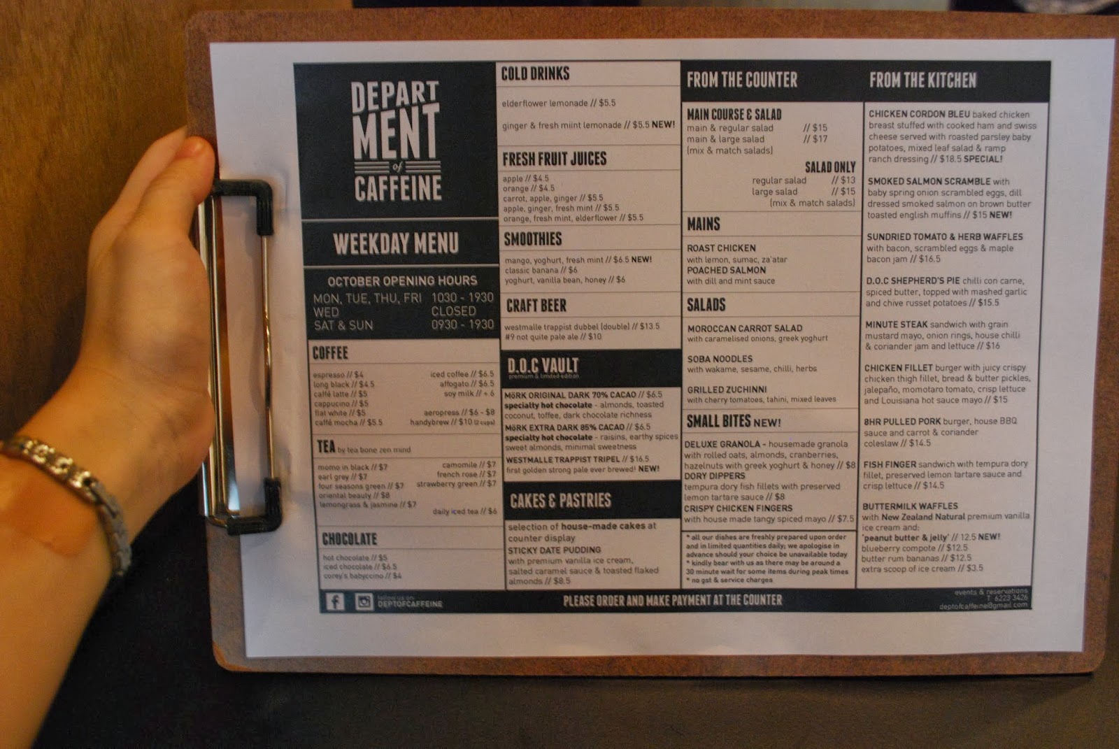 Jessie| Singapore Beauty and Lifestyle Blogger: Department Of Caffeine