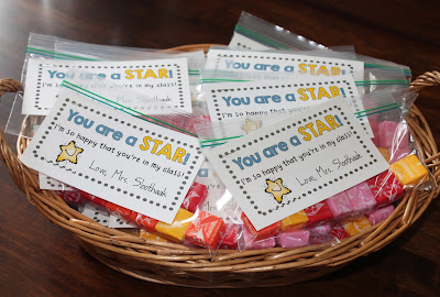 ABC's and Polka Dots: Open House treat for students