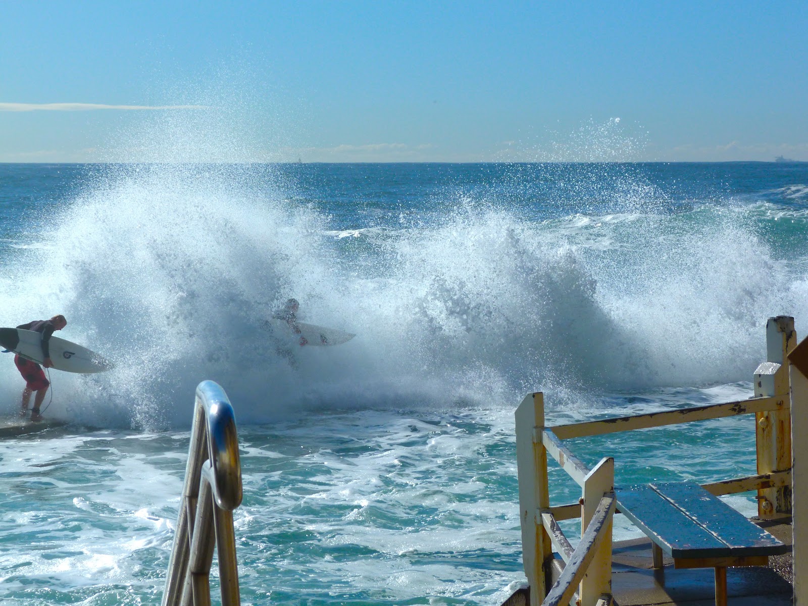 beachcomber: big swell