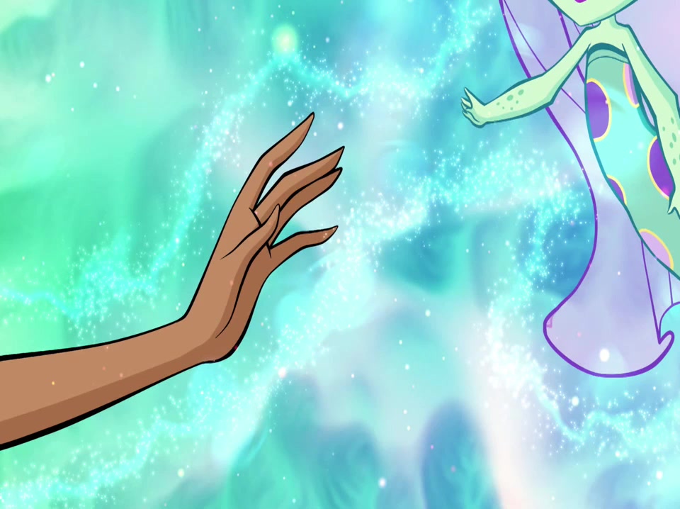 ¡Imágenes de la conexión mágica de Layla con su Selkie Lenny! - Winx ...