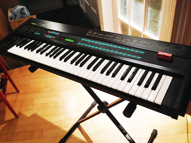 MATRIXSYNTH: Yamaha DX7 Digital Programable Algorithm Synthesizer SN ...