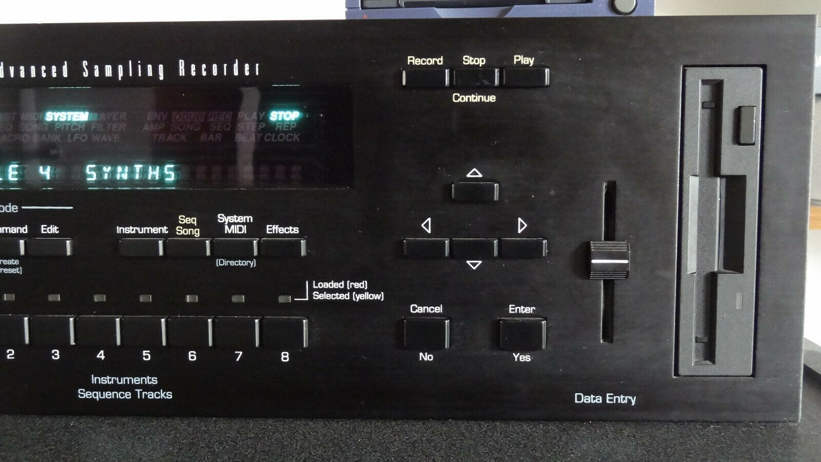 MATRIXSYNTH: ENSONIQ ASR-10 Rack Sampler Synthesizer SN ASR-10434 w ...