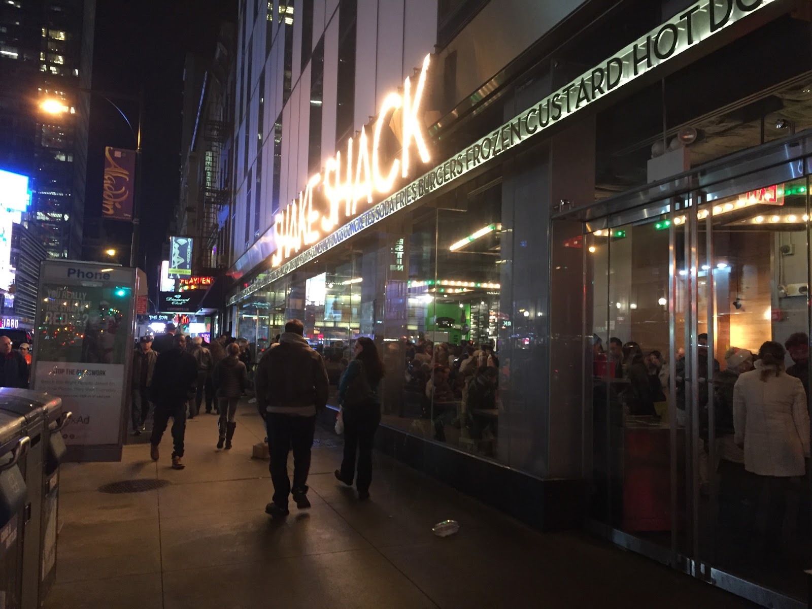 Shake Shack | シェイク シャック(Times Square) | New York | USA - KoM note blog