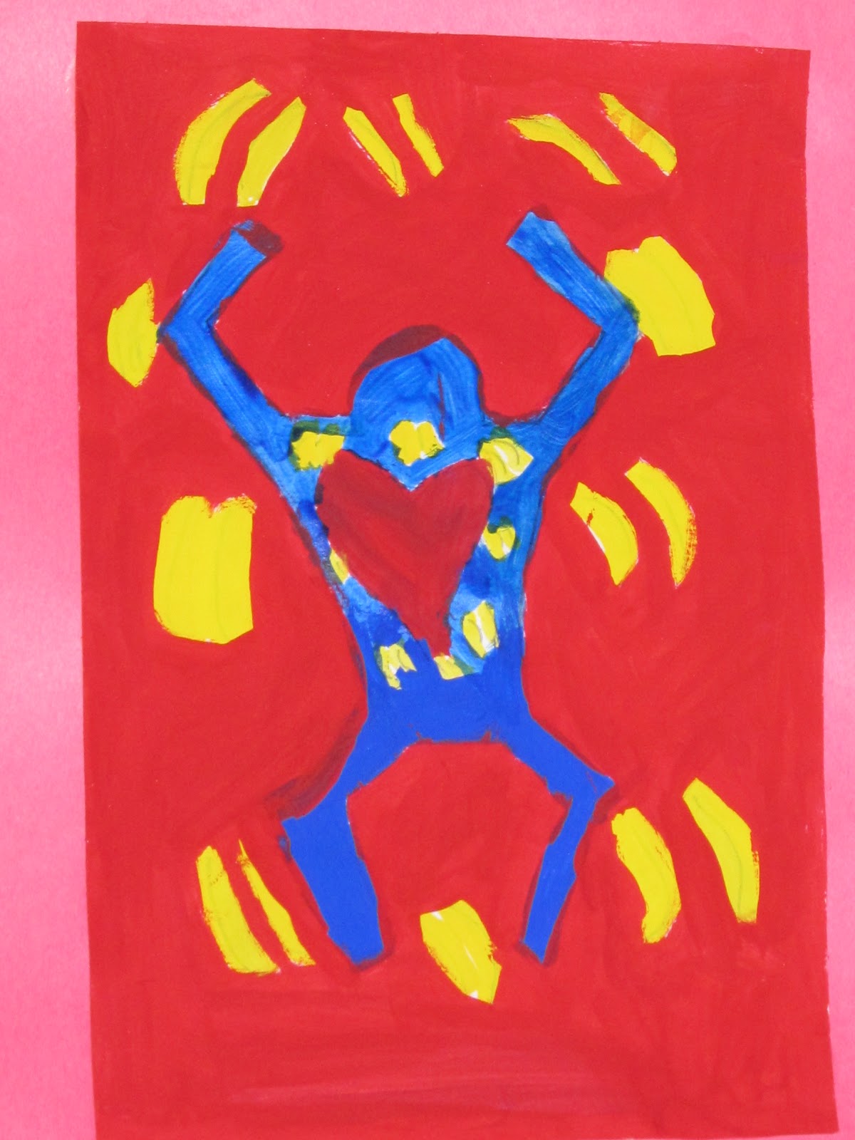 Art Julz: Keith Haring Inspired Art
