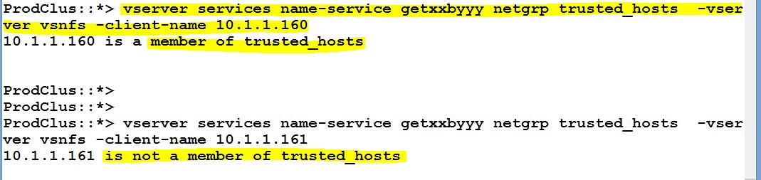 Remote Infrastructure Management: NetApp ONTAP 9.1 Netgroup Configuration